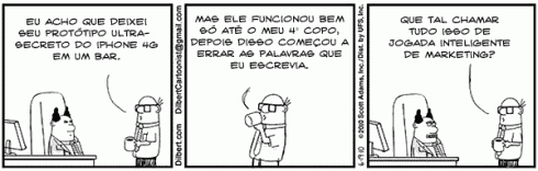 [humor] Tirinha de Dilbert faz graça com a história do protótipo do ...