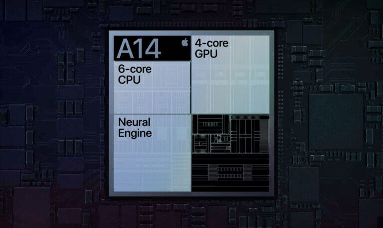 O chip Apple A14 Bionic é um dos mais avançados do mercado