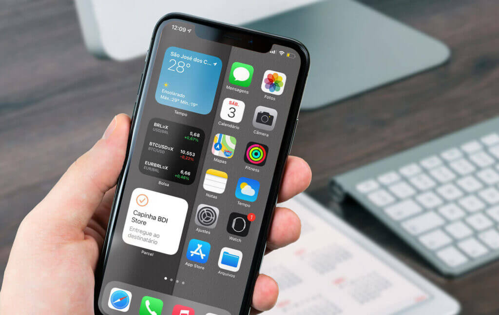Use efeitos em wallpapers para dar um melhor visual nos widgets do iOS 14
