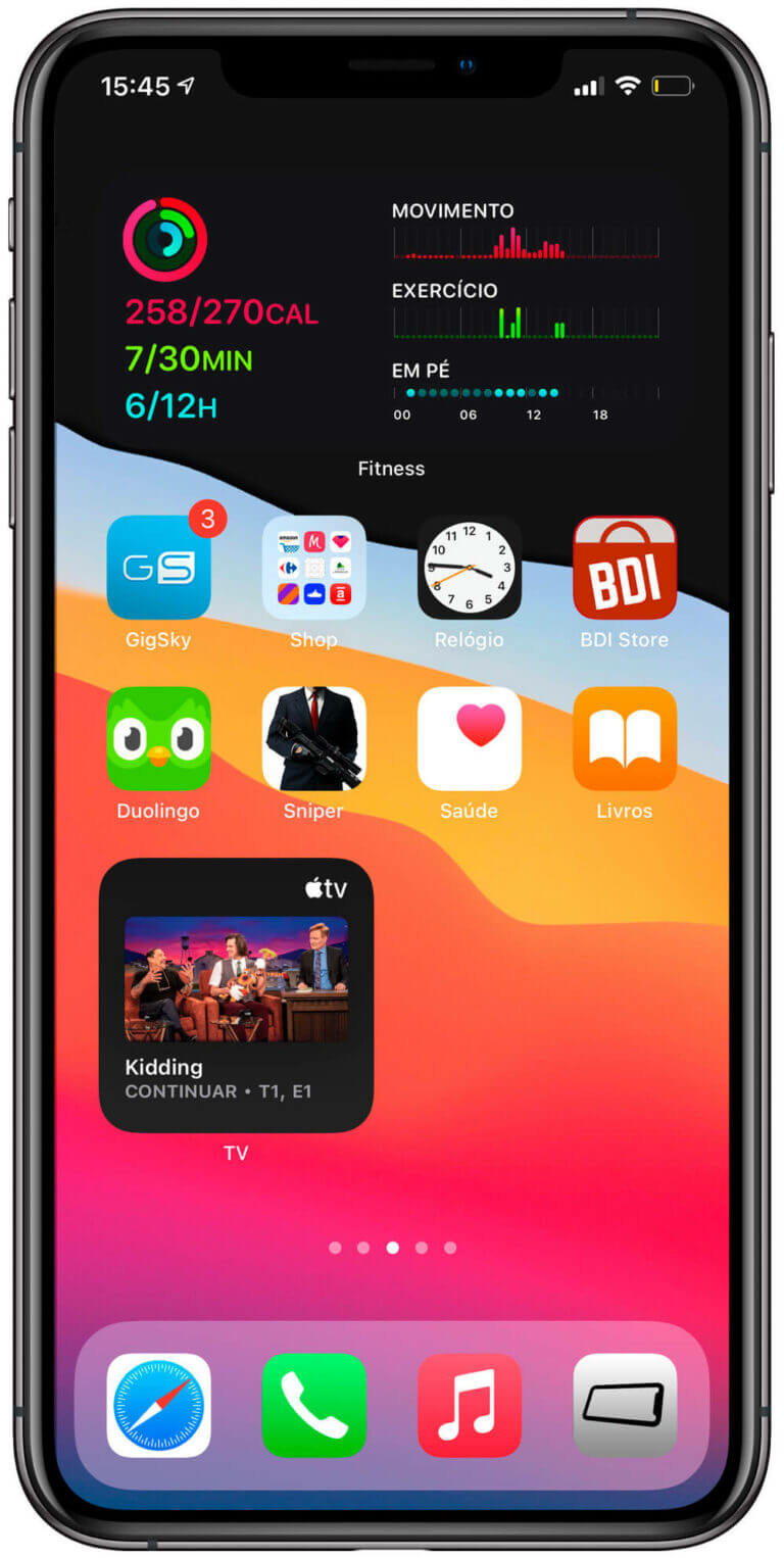 Use efeitos em wallpapers para dar um melhor visual nos widgets do iOS 14