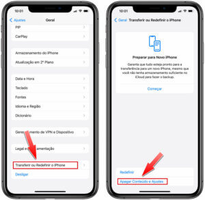 Como restaurar o iPhone e apagar tudo o que tem nele
