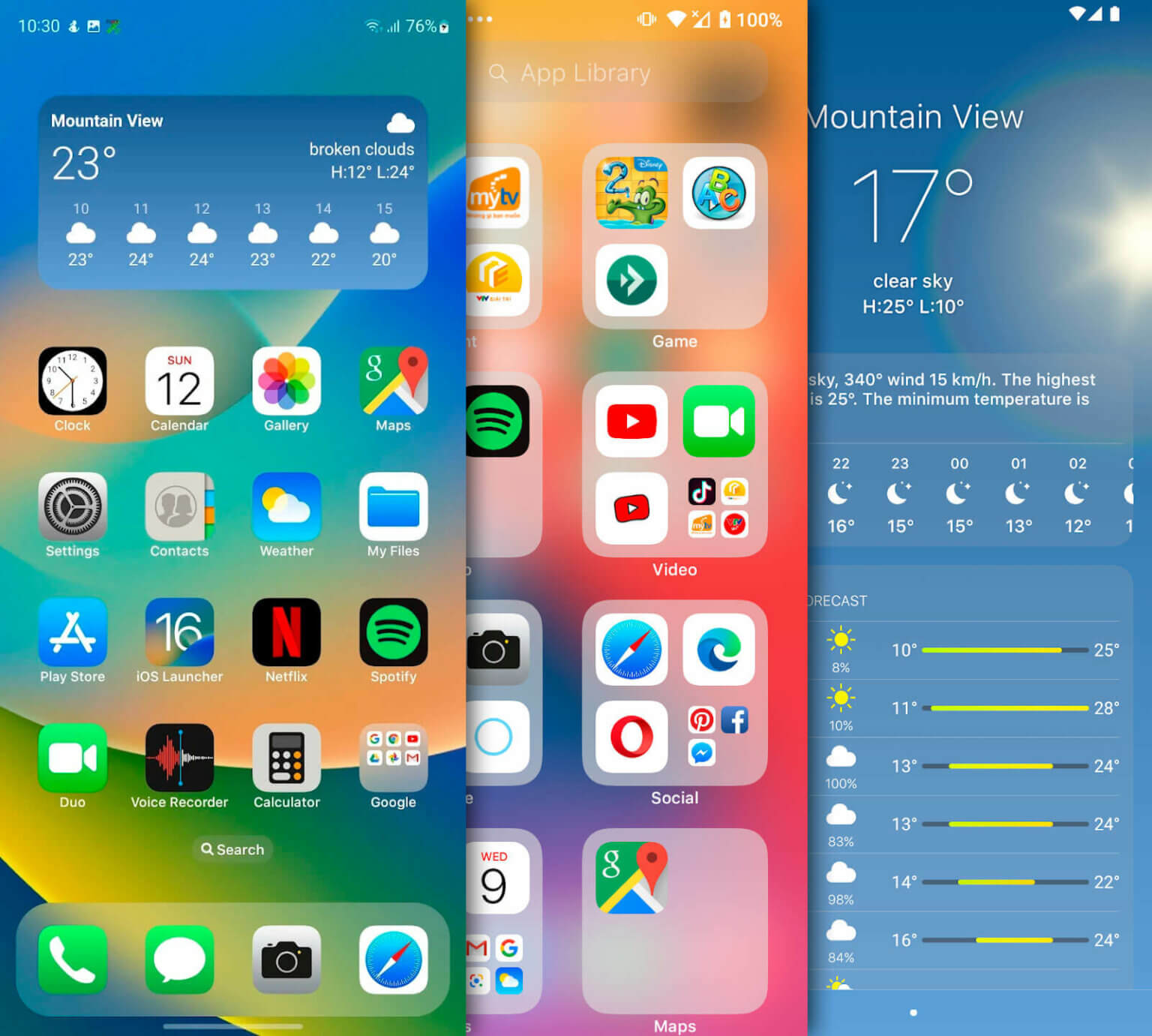 Aplicativo na Google Play Store transforma o Android em um iOS 16 quase ...