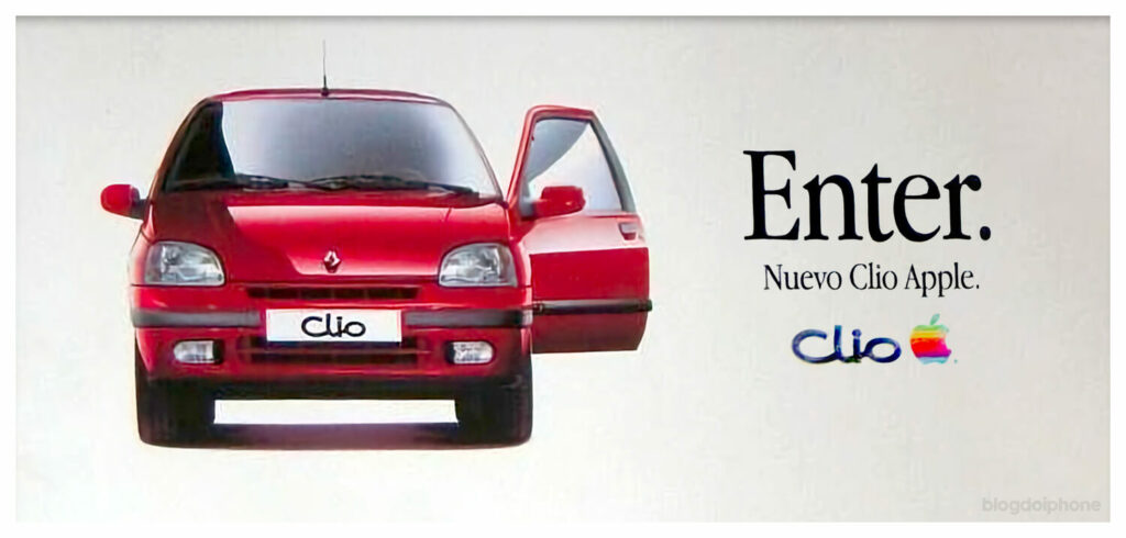 O dia que a Renault lançou um carro com a marca Apple