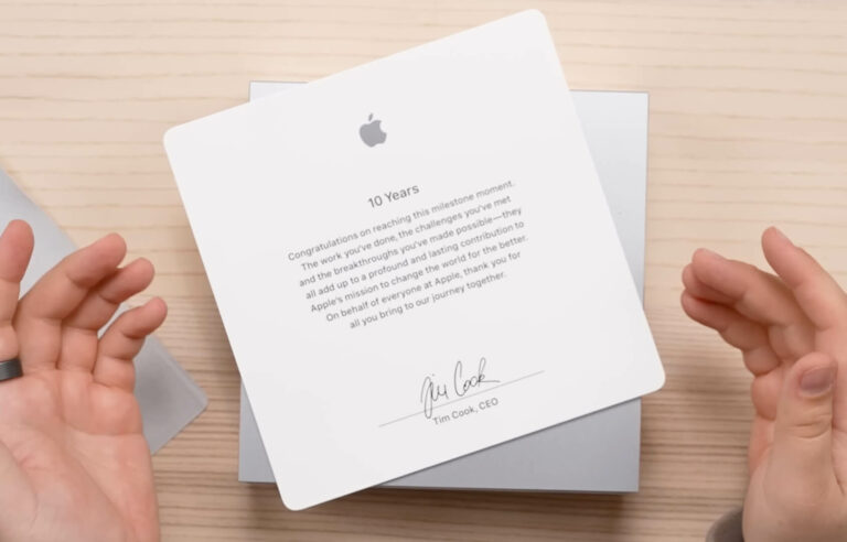 Apple’s Rare 10-Year Employee Plaque: A Symbol of Loyalty and Achievement