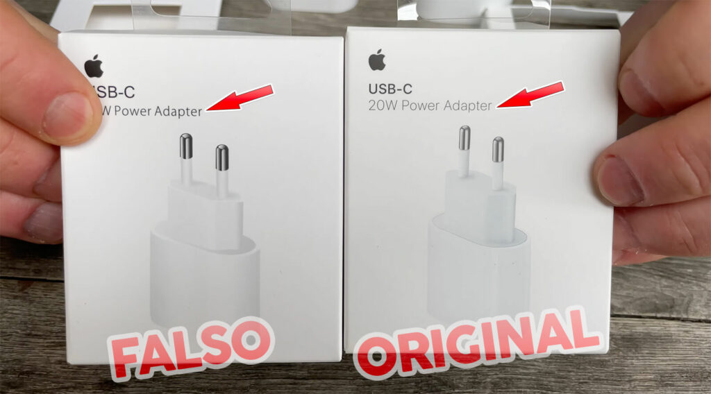 7 passos para saber se um carregador do iPhone é falso