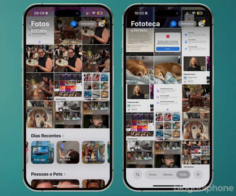 iOS 18: As novidades do app Fotos